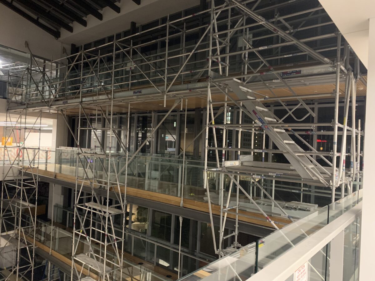 Olympic Park Scaffolding Project | Express Scaffolding